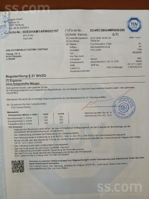 Melns Chrysler Pacifica 2021 Rīga, ar dzinēja tilpumu 3.60 L un nobraukumu 78 tūkst. km par 29900 €, foto 27 vietnē AUTOMOTO.COM.LV