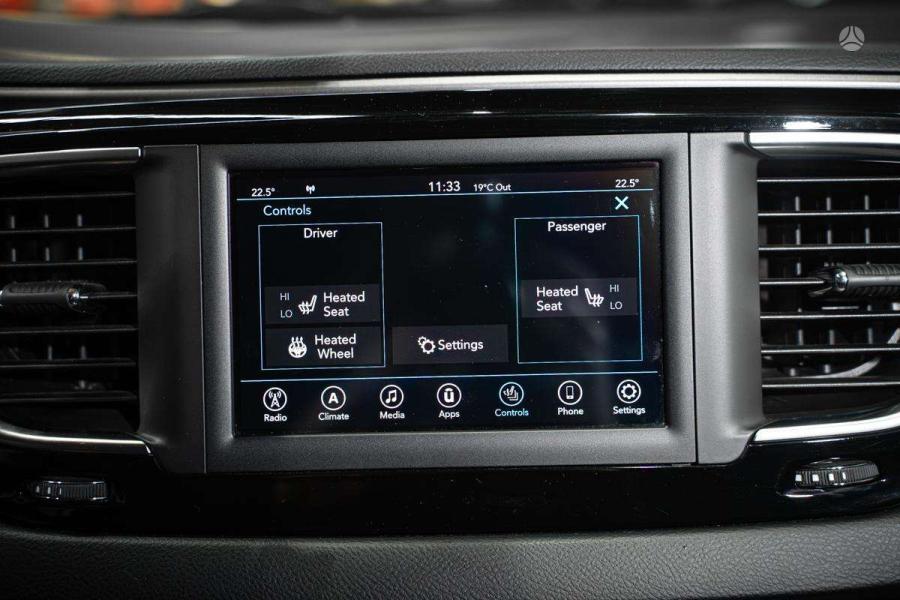 Melns Chrysler Pacifica 2021 Kauņa, ar dzinēja tilpumu 3.60 L un nobraukumu 68 tūkst. km par 24700 €, foto 21 vietnē AUTOMOTO.COM.LV