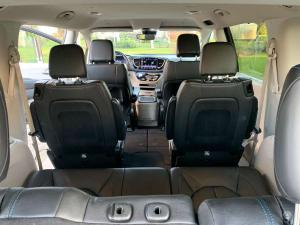 Melns Chrysler Pacifica 2021 Klaipėda, ar dzinēja tilpumu 3.61 L un nobraukumu 151 tūkst. km par 19500 €, foto 13 vietnē AUTOMOTO.COM.LV