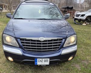 Zils Chrysler Pacifica 2004 Pagėgiai, ar dzinēja tilpumu 3.50 L un nobraukumu 266 tūkst. km par 1680 €, foto  vietnē AUTOMOTO.COM.LV