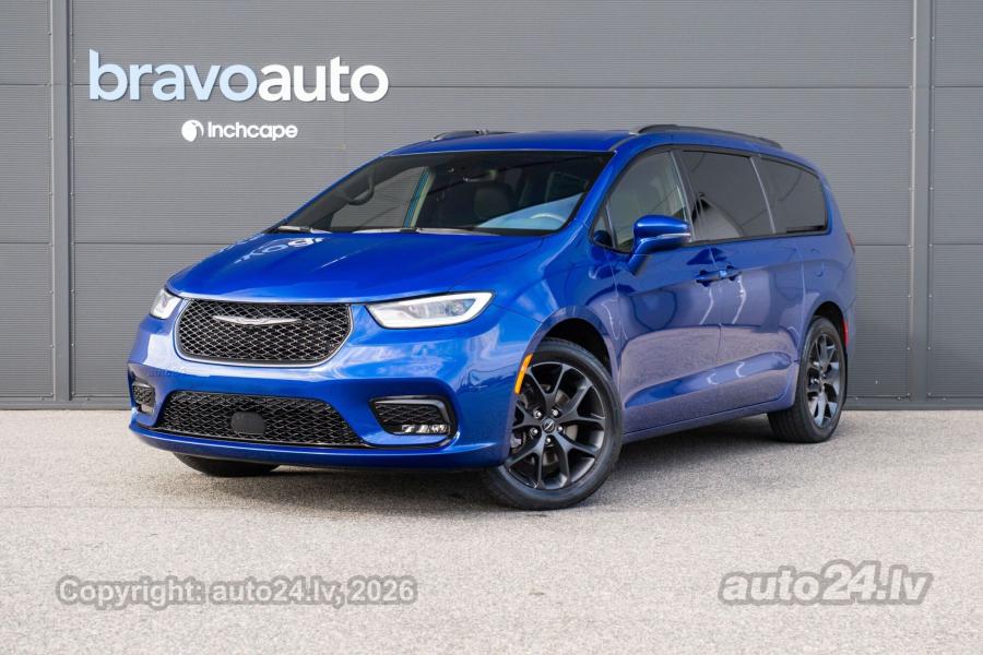 Zils Chrysler Pacifica 2022 Tartu, ar dzinēja tilpumu 3.60 L un nobraukumu 47 tūkst. km par 33900 €, foto 1 vietnē AUTOMOTO.COM.LV