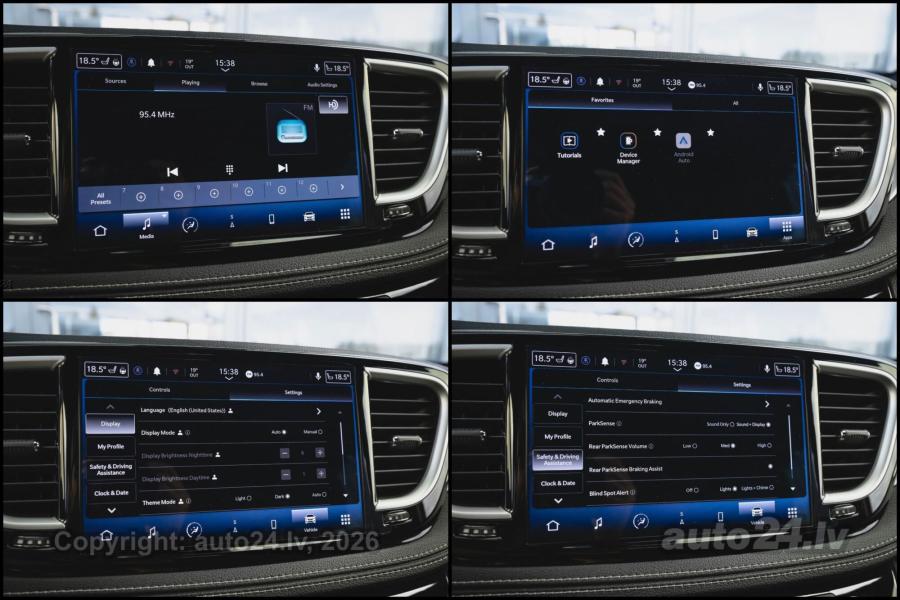 Zils Chrysler Pacifica 2022 Tartu, ar dzinēja tilpumu 3.60 L un nobraukumu 47 tūkst. km par 33900 €, foto 21 vietnē AUTOMOTO.COM.LV