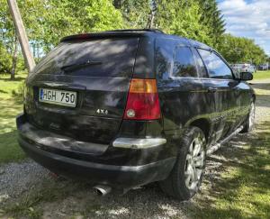 Blue Chrysler Pacifica 2004 in Alytus, with an engine capacity of 3.51 L and mileage of 165 thousand km for 650 €, photo 8 on AUTOMOTO.COM.LV