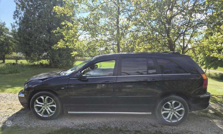 Blue Chrysler Pacifica 2004 in Alytus, with an engine capacity of 3.51 L and mileage of 165 thousand km for 650 €, photo 9 on AUTOMOTO.COM.LV