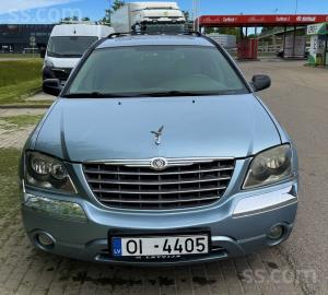 Синий Крайслер Пасифик 2005 в Рига, объемом двигателя 3.50 л и пробегом 218 тыс. км за 2200 €, фото 3 на AUTOMOTO.COM.LV