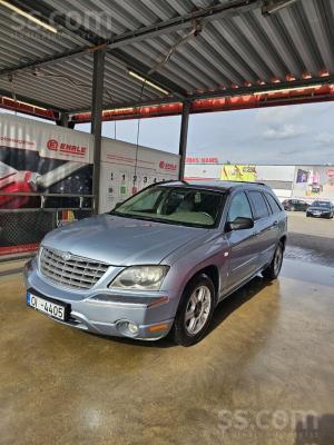 Blue Chrysler Pacifica 2005 in Riga, with an engine capacity of 3.50 L and mileage of 352 thousand km for 1600 €, photo  on AUTOMOTO.COM.LV