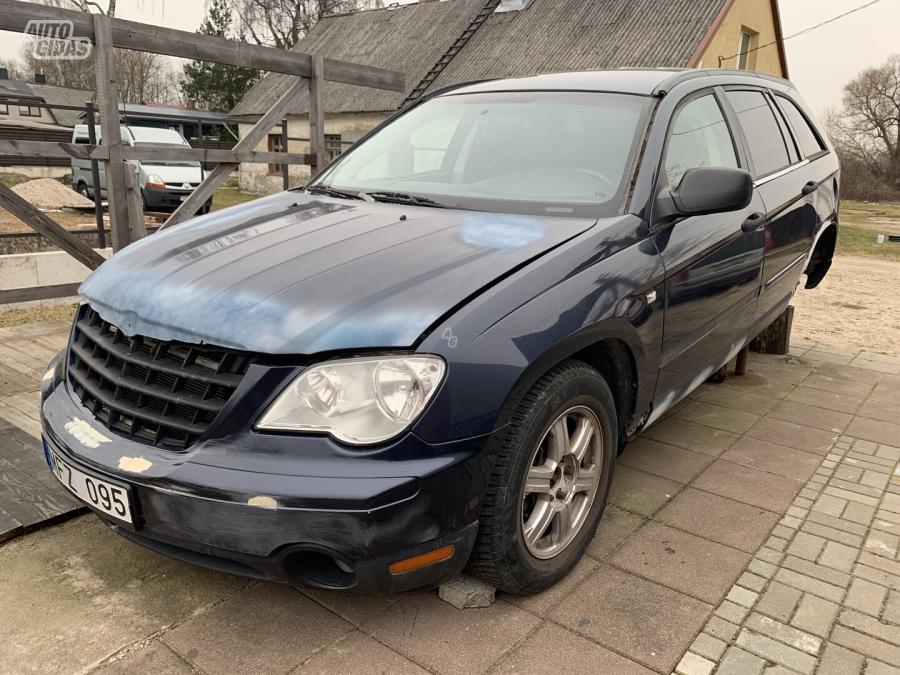 Blue Chrysler Pacifica 2007 in Klaipeda, with an engine capacity of 3.80 L and mileage of 187 thousand km for 995 €, photo 13 on AUTOMOTO.COM.LV