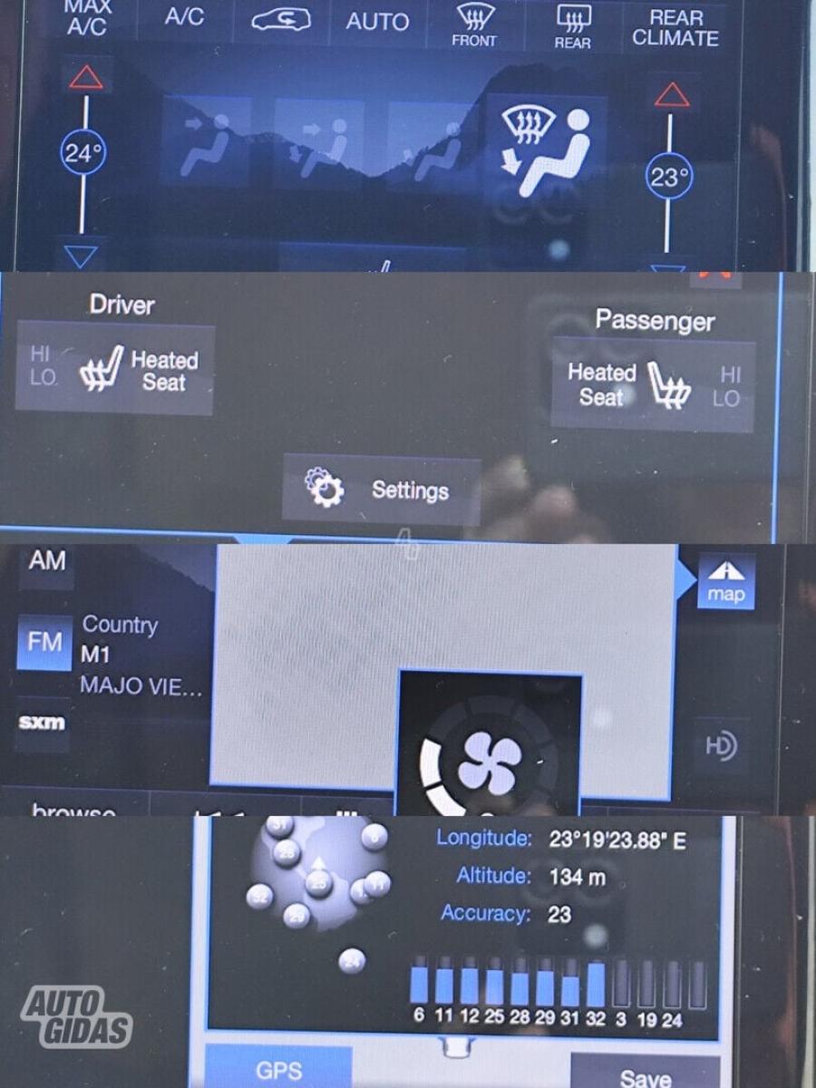 Синий Крайслер Пасифик 2017 в Шяуляй, объемом двигателя 3.60 л и пробегом 0 тыс. км за 7865 €, фото 16 на AUTOMOTO.COM.LV