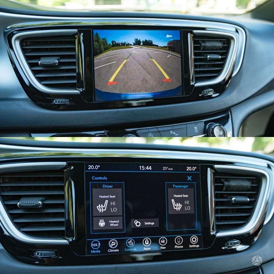 Blue Chrysler Pacifica 2020 in Klaipeda, with an engine capacity of 3.60 L and mileage of 133 thousand km for 18000 €, photo 24 on AUTOMOTO.COM.LV