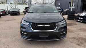Zils Chrysler Pacifica 2021 Ukmergė, ar dzinēja tilpumu 3.61 L un nobraukumu 222 tūkst. km par 12999 €, foto  vietnē AUTOMOTO.COM.LV
