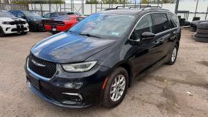 Zils Chrysler Pacifica 2021 Ukmergė, ar dzinēja tilpumu 3.61 L un nobraukumu 222 tūkst. km par 12999 €, foto 3 vietnē AUTOMOTO.COM.LV