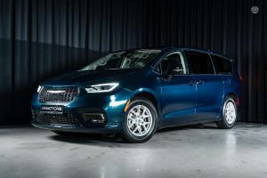 Zils Chrysler Pacifica 2024 Viļņa, ar dzinēja tilpumu 3.60 L un nobraukumu 71 tūkst. km par 32999 €, foto  vietnē AUTOMOTO.COM.LV