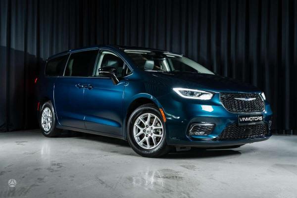 Zils Chrysler Pacifica 2024 Viļņa, ar dzinēja tilpumu 3.60 L un nobraukumu 71 tūkst. km par 32999 €, foto 3 vietnē AUTOMOTO.COM.LV
