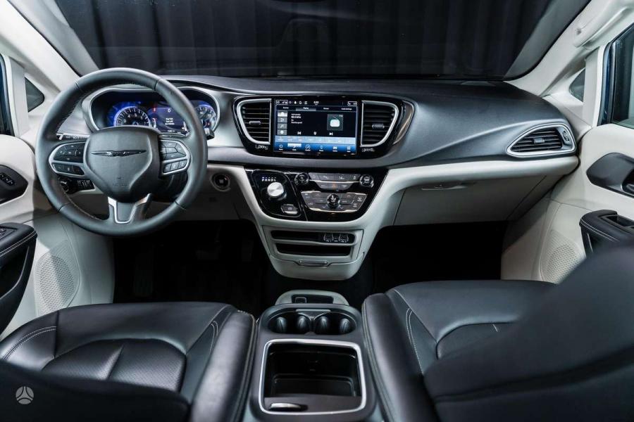 Zils Chrysler Pacifica 2024 Viļņa, ar dzinēja tilpumu 3.60 L un nobraukumu 71 tūkst. km par 32999 €, foto 28 vietnē AUTOMOTO.COM.LV