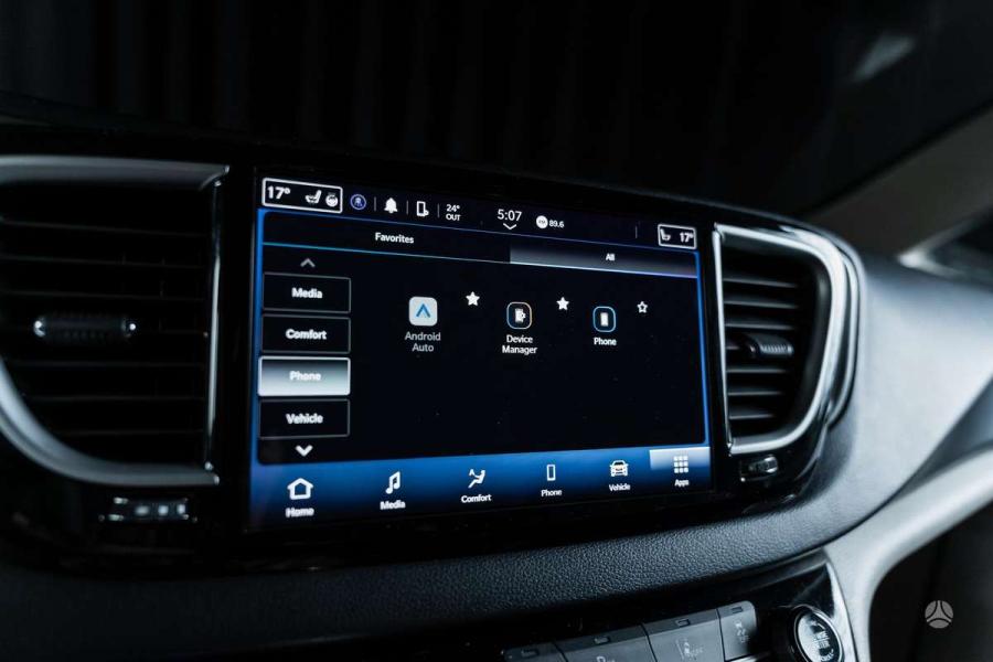 Zils Chrysler Pacifica 2024 Viļņa, ar dzinēja tilpumu 3.60 L un nobraukumu 71 tūkst. km par 32999 €, foto 30 vietnē AUTOMOTO.COM.LV