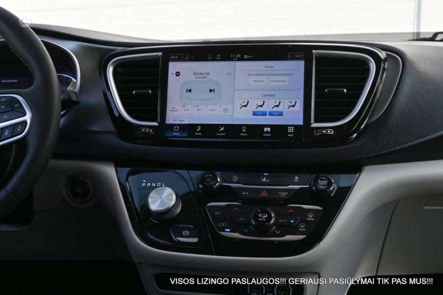 Brūns Chrysler Pacifica 2022 Kretinga, ar dzinēja tilpumu 3.60 L un nobraukumu 132 tūkst. km par 21199 €, foto 30 vietnē AUTOMOTO.COM.LV