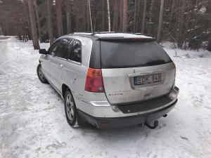 Pelēks Chrysler Pacifica 2004 Klaipėda, ar dzinēja tilpumu 3.52 L un nobraukumu 285 tūkst. km par 1700 €, foto 2 vietnē AUTOMOTO.COM.LV