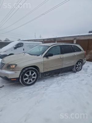 Pelēks Chrysler Pacifica 2005 Rīga, ar dzinēja tilpumu 3.50 L un nobraukumu 271 tūkst. km par 500 €, foto 3 vietnē AUTOMOTO.COM.LV