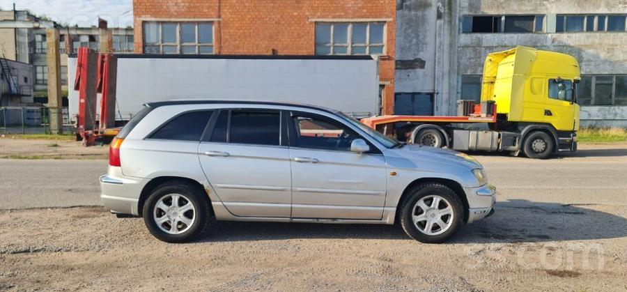 Pelēks Chrysler Pacifica 2005 Ventspils, ar dzinēja tilpumu 3.50 L un nobraukumu 262 tūkst. km par 750 €, foto 5 vietnē AUTOMOTO.COM.LV