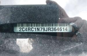 Grey Chrysler Pacifica 2014 in Vilnius, with an engine capacity of 3.61 L and mileage of 101 thousand km for 10800 €, photo 24 on AUTOMOTO.COM.LV