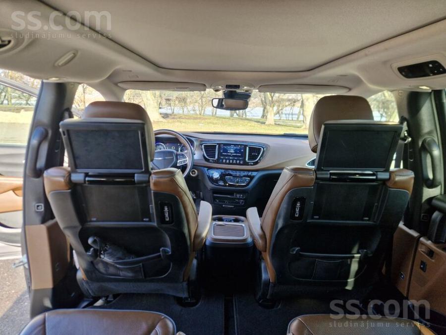 Pelēks Chrysler Pacifica 2018 Kauņa, ar dzinēja tilpumu 3.60 L un nobraukumu 124 tūkst. km par 21500 €, foto 12 vietnē AUTOMOTO.COM.LV