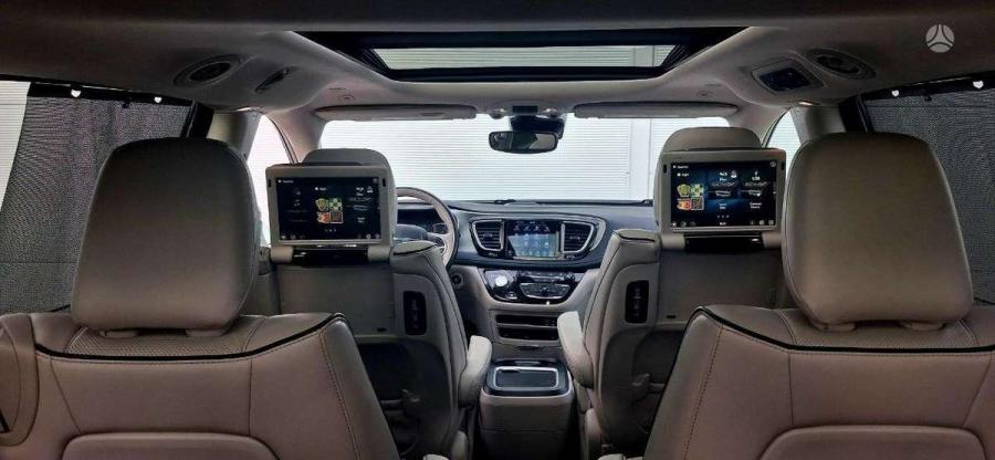 Pelēks Chrysler Pacifica 2018 Kretinga, ar dzinēja tilpumu 3.61 L un nobraukumu 186 tūkst. km par 16499 €, foto 20 vietnē AUTOMOTO.COM.LV