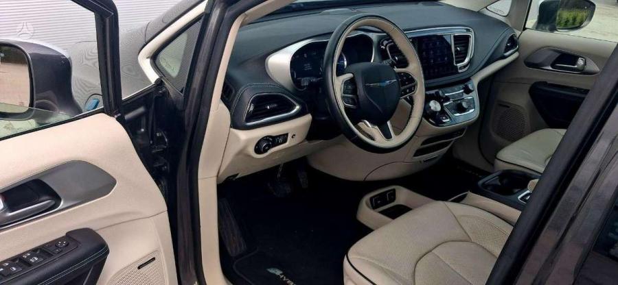 Pelēks Chrysler Pacifica 2018 Kretinga, ar dzinēja tilpumu 3.61 L un nobraukumu 186 tūkst. km par 16499 €, foto 21 vietnē AUTOMOTO.COM.LV