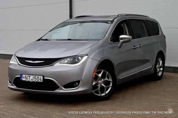 Pelēks Chrysler Pacifica 2018 Kretinga, ar dzinēja tilpumu 3.61 L un nobraukumu 276 tūkst. km par 13899 €, foto 4 vietnē AUTOMOTO.COM.LV