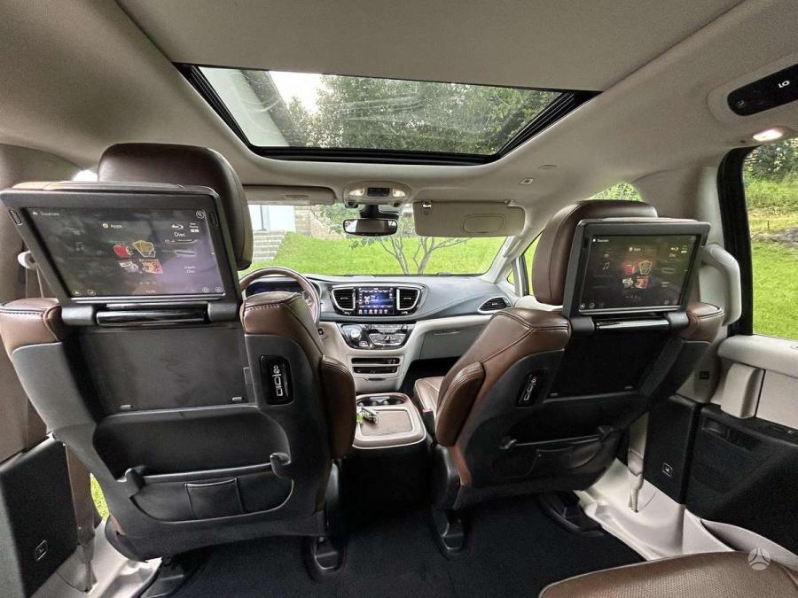 Pelēks Chrysler Pacifica 2019 Viļņa, ar dzinēja tilpumu 3.60 L un nobraukumu 211 tūkst. km par 17490 €, foto 11 vietnē AUTOMOTO.COM.LV