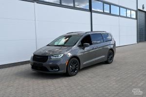 Grey Chrysler Pacifica 2021 in Kretinga, with an engine capacity of 3.60 L and mileage of 63 thousand km for 25499 €, photo 14 on AUTOMOTO.COM.LV
