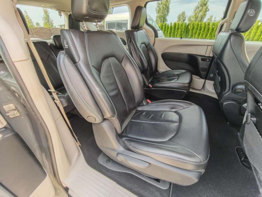 Pelēks Chrysler Pacifica 2021 Kauņa, ar dzinēja tilpumu 3.61 L un nobraukumu 175 tūkst. km par 20500 €, foto 17 vietnē AUTOMOTO.COM.LV