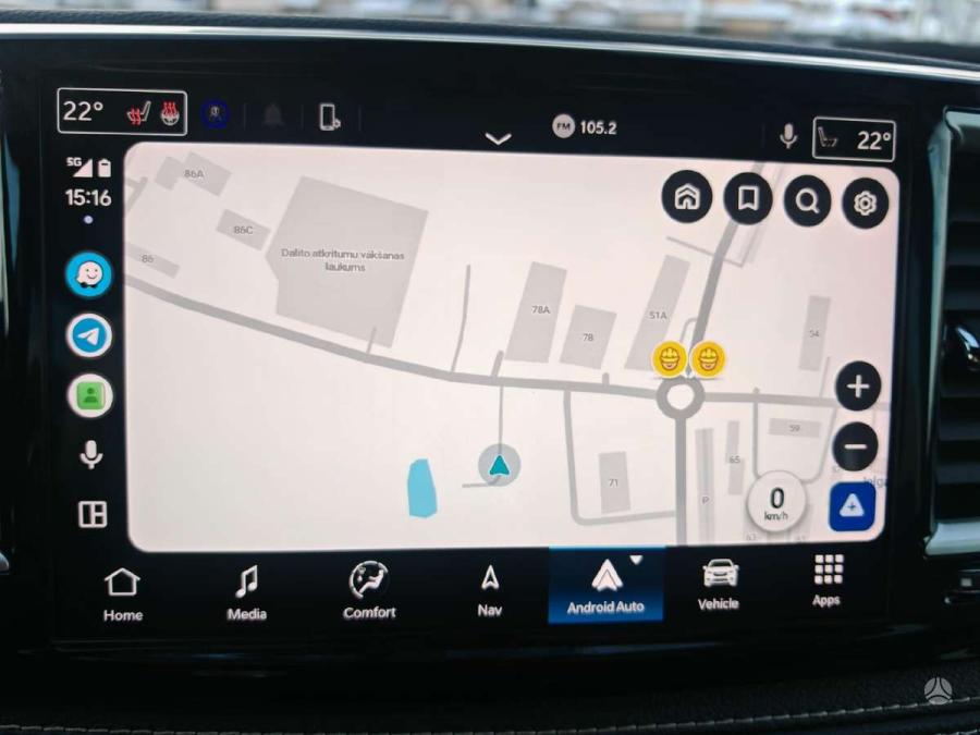 Pelēks Chrysler Pacifica 2022 Jelgava, ar dzinēja tilpumu 3.60 L un nobraukumu 72 tūkst. km par 36400 €, foto 25 vietnē AUTOMOTO.COM.LV