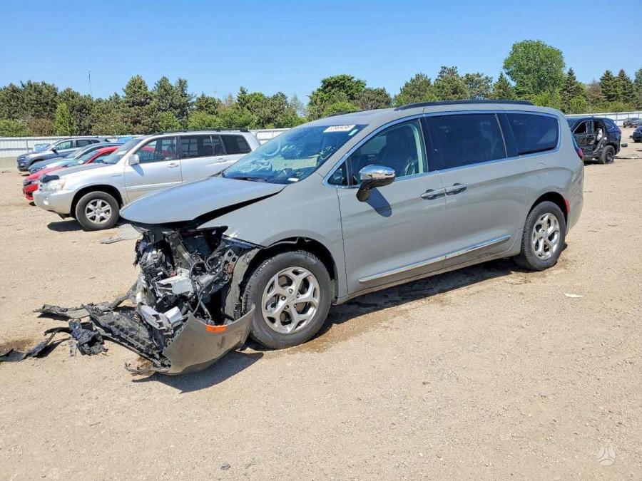 Pelēks Chrysler Pacifica 2023 Šauļi, ar dzinēja tilpumu 3.60 L un nobraukumu 55 tūkst. km par 13800 €, foto 3 vietnē AUTOMOTO.COM.LV
