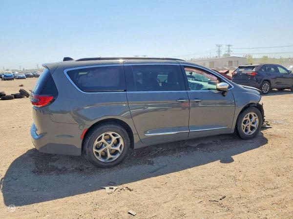 Pelēks Chrysler Pacifica 2023 Šauļi, ar dzinēja tilpumu 3.60 L un nobraukumu 55 tūkst. km par 13800 €, foto 3 vietnē AUTOMOTO.COM.LV