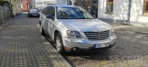 Pelēks Chrysler Pacifica 2004 Ventspils, ar dzinēja tilpumu 3.50 L un nobraukumu 386 tūkst. km par 1100 €, foto 4 vietnē AUTOMOTO.COM.LV