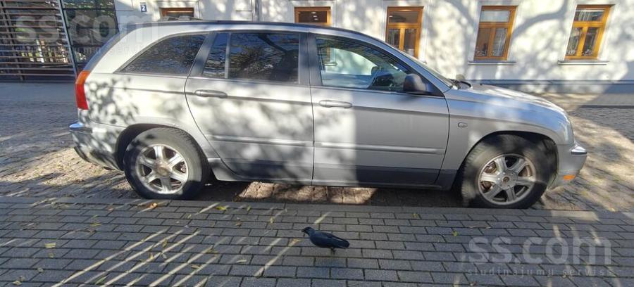 Pelēks Chrysler Pacifica 2004 Ventspils, ar dzinēja tilpumu 3.50 L un nobraukumu 386 tūkst. km par 1100 €, foto 26 vietnē AUTOMOTO.COM.LV