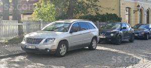 Pelēks Chrysler Pacifica 2004 Ventspils, ar dzinēja tilpumu 3.50 L un nobraukumu 386 tūkst. km par 1100 €, foto 32 vietnē AUTOMOTO.COM.LV