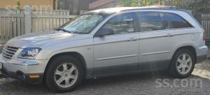 Pelēks Chrysler Pacifica 2004 Ventspils, ar dzinēja tilpumu 3.50 L un nobraukumu 386 tūkst. km par 1100 €, foto 33 vietnē AUTOMOTO.COM.LV
