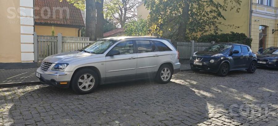 Pelēks Chrysler Pacifica 2004 Ventspils, ar dzinēja tilpumu 3.50 L un nobraukumu 386 tūkst. km par 1100 €, foto 34 vietnē AUTOMOTO.COM.LV