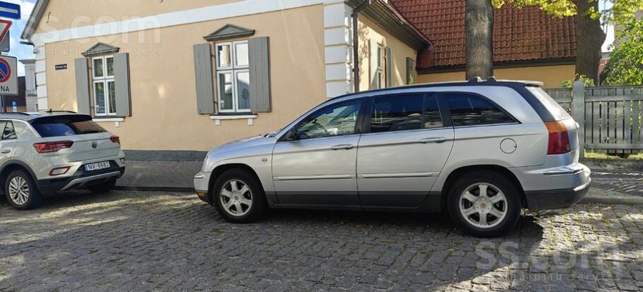 Pelēks Chrysler Pacifica 2004 Ventspils, ar dzinēja tilpumu 3.50 L un nobraukumu 386 tūkst. km par 1100 €, foto 35 vietnē AUTOMOTO.COM.LV