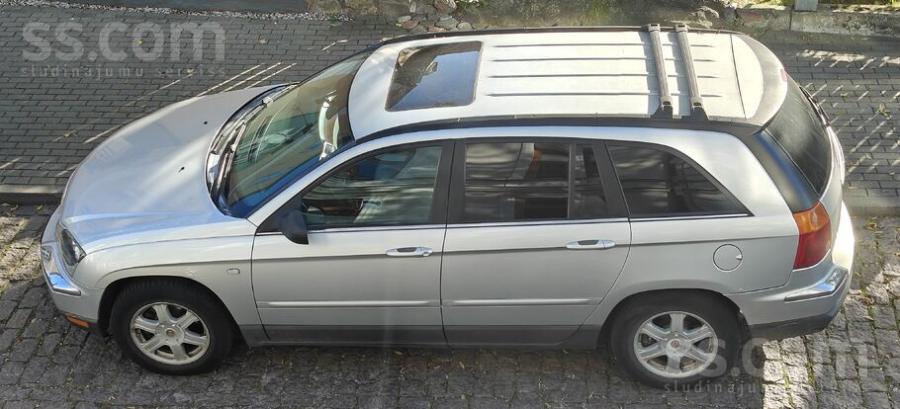 Pelēks Chrysler Pacifica 2004 Ventspils, ar dzinēja tilpumu 3.50 L un nobraukumu 386 tūkst. km par 1100 €, foto 36 vietnē AUTOMOTO.COM.LV