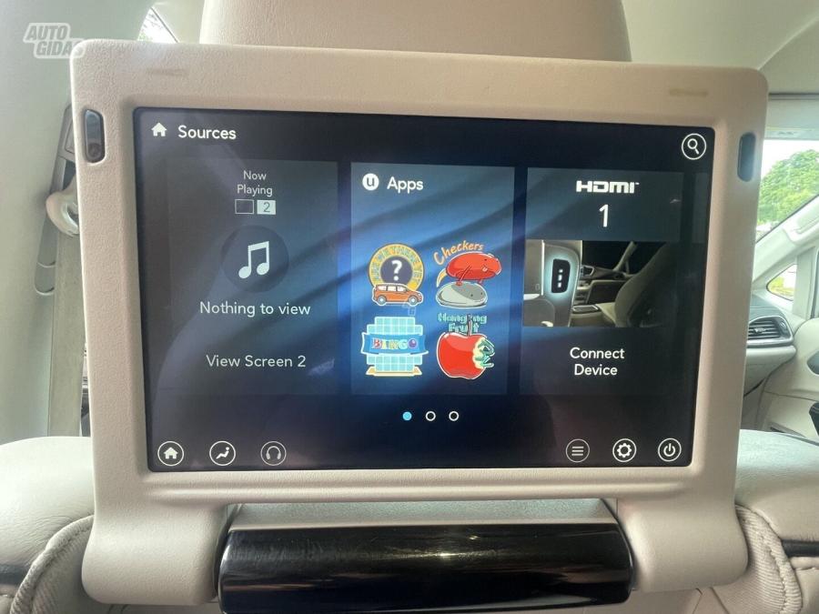 Chrysler Pacifica 2020 in Utena, with an engine capacity of 3.60 L and mileage of 192 thousand km for 15999 €, photo 10 on AUTOMOTO.COM.LV