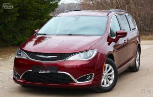 Red Chrysler Pacifica 2017 in Petrikaiciai, with an engine capacity of 3.60 L and mileage of 207 thousand km for 13999 €, photo 6 on AUTOMOTO.COM.LV