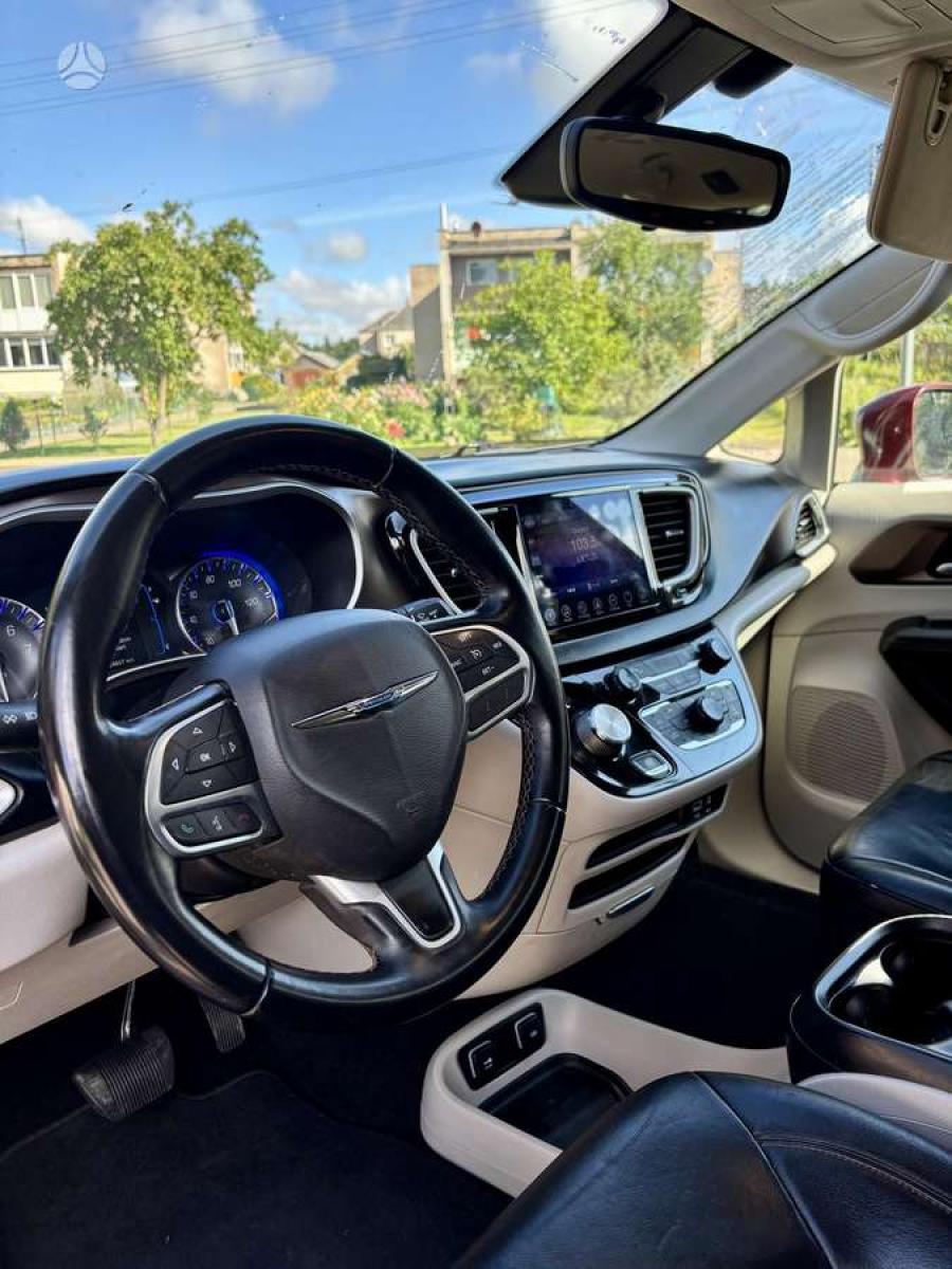 Sarkans Chrysler Pacifica 2017 Kėdainiai, ar dzinēja tilpumu 0.00 L un nobraukumu 225 tūkst. km par 12200 €, foto 10 vietnē AUTOMOTO.COM.LV