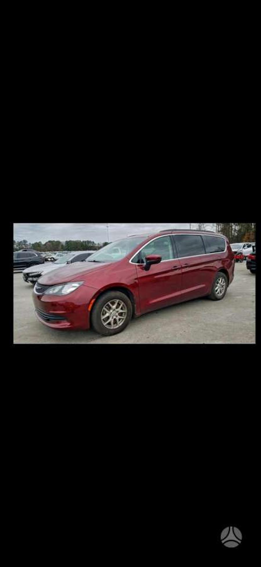 Red Chrysler Pacifica 2020 in Siauliai, with an engine capacity of 3.61 L and mileage of 229 thousand km for 9900 €, photo 23 on AUTOMOTO.COM.LV