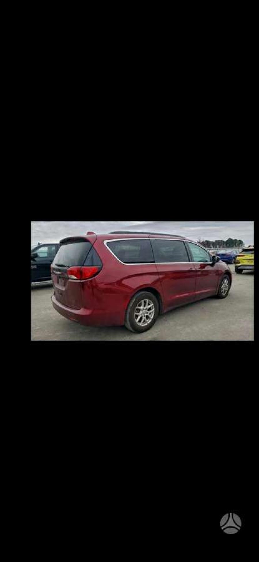 Red Chrysler Pacifica 2020 in Siauliai, with an engine capacity of 3.61 L and mileage of 229 thousand km for 9900 €, photo 24 on AUTOMOTO.COM.LV
