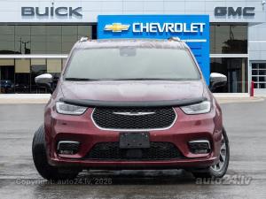 Red Chrysler Pacifica 2023 in Tallinn, with an engine capacity of 3.60 L and mileage of 79 thousand km for 44900 €, photo  on AUTOMOTO.COM.LV