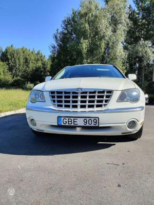White Chrysler Pacifica 2008 in Siauliai, with an engine capacity of 3.95 L and mileage of 187 thousand km for 2500 €, photo 3 on AUTOMOTO.COM.LV