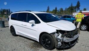 White Chrysler Pacifica 2022 in Kaunas, with an engine capacity of 3.61 L and mileage of 80 thousand km for 16456 €, photo  on AUTOMOTO.COM.LV