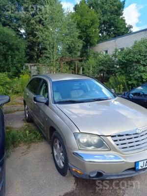 Yellow Chrysler Pacifica 2008 in Riga, with an engine capacity of 3.50 L and mileage of 280 thousand km for 1500 €, photo 5 on AUTOMOTO.COM.LV